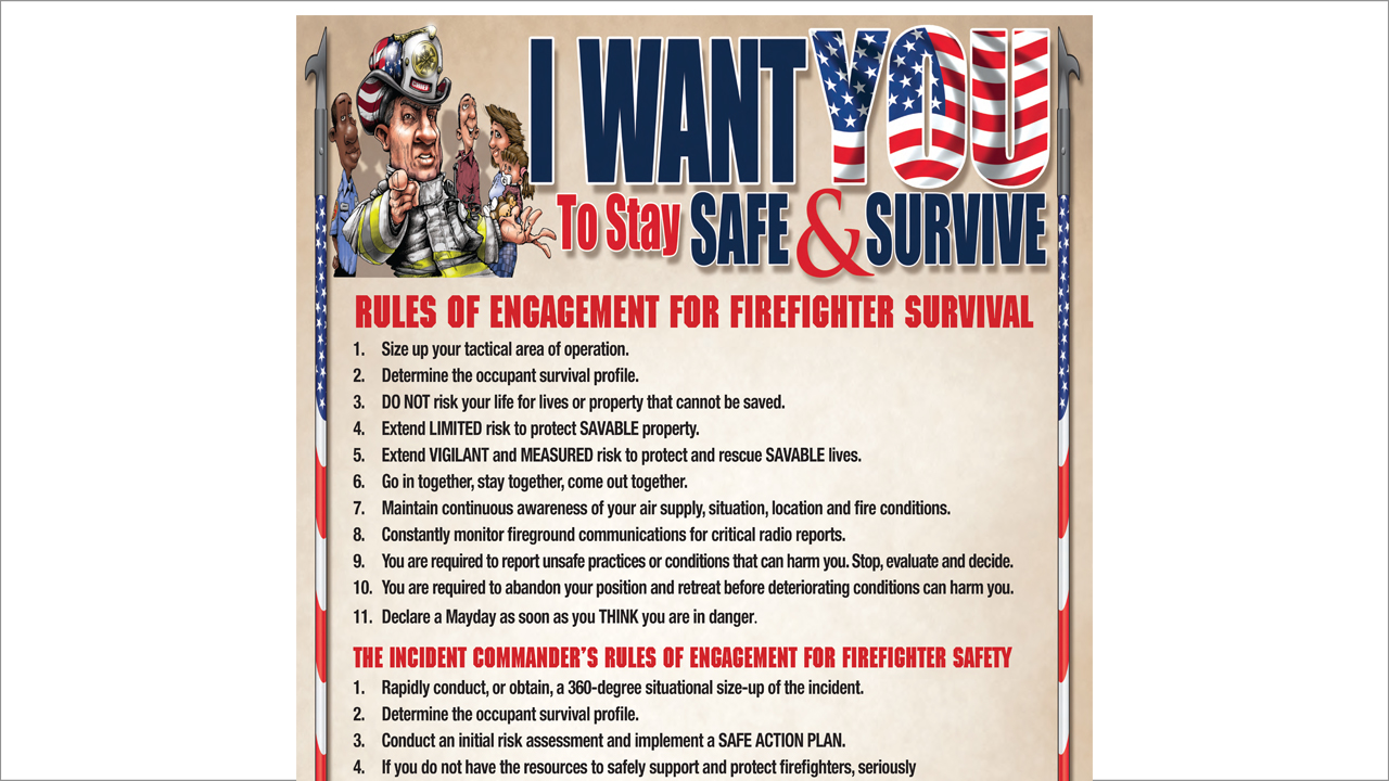 Rules of Engagement Training Poster